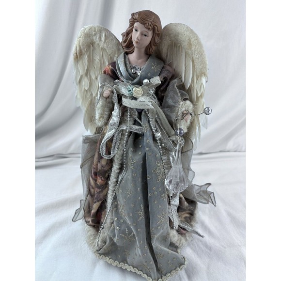 Unbranded | Holiday | Angel Figurine Tree Topper 5 Inch Tall | Poshmark